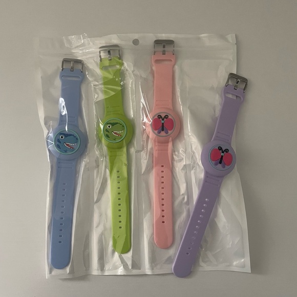 Amazon | Accessories | Colorful Kids Animal Airtag Watches Set | Poshmark